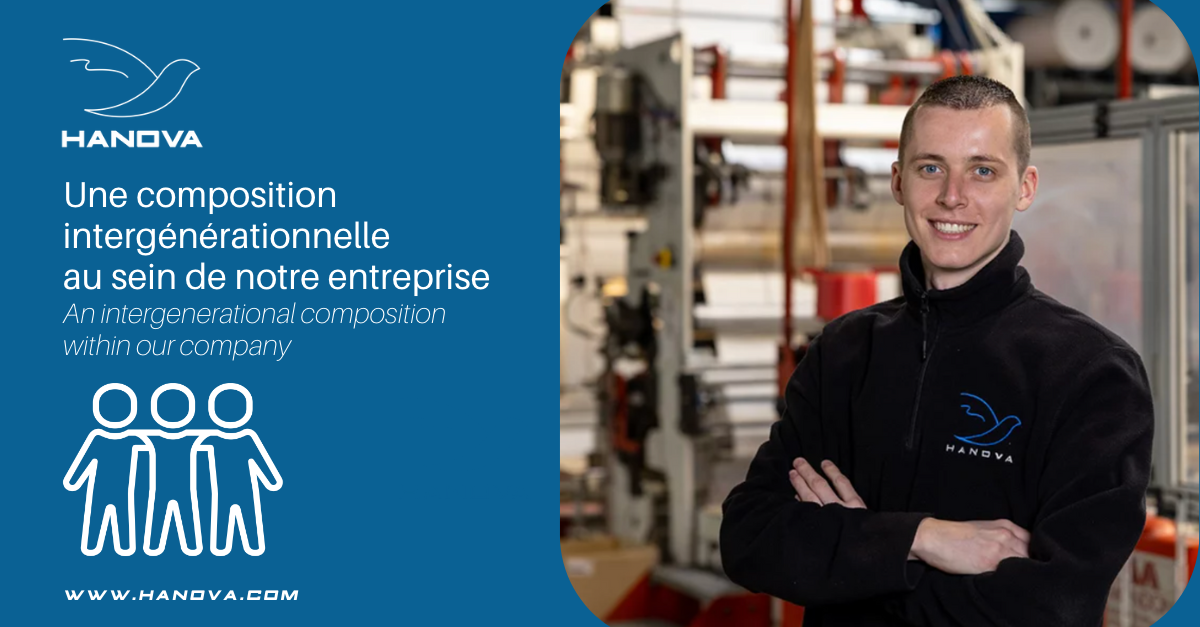 Eine generationsübergreifende Zusammensetzung in unserem Unternehmen ...