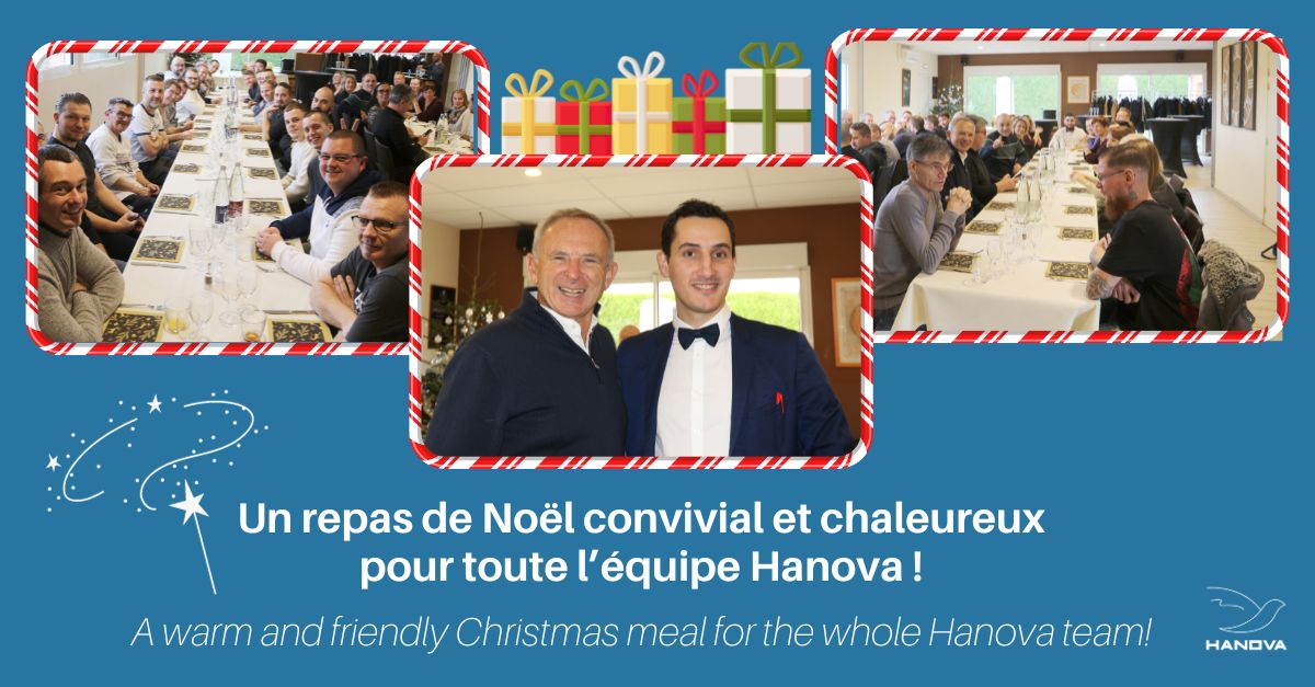 A warm and friendly Christmas meal for the whole Hanova team! - Hanova